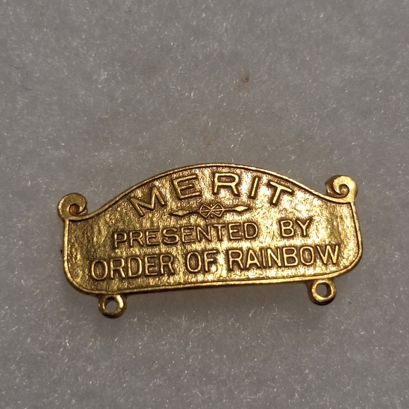 Source Unknown | Accessories | Vintage Freemasons Merit Top Badge Order ...